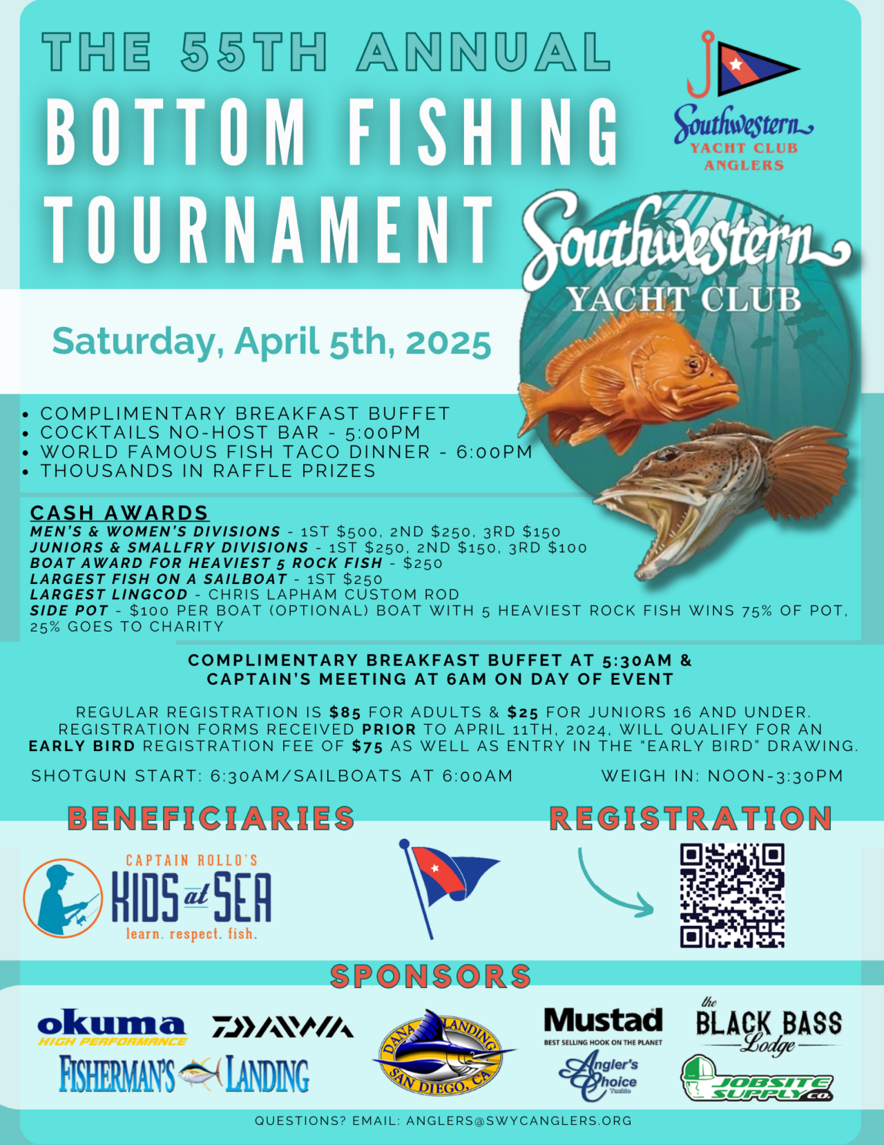2024 Annual Bottom Fishing Tournament | SWYC Anglers
