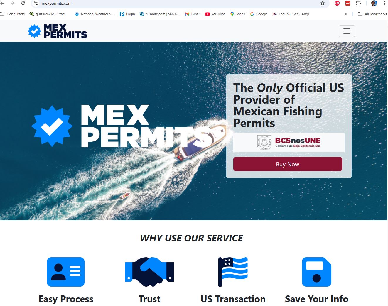 2025 Mexican Fishing Permits | SWYC Anglers